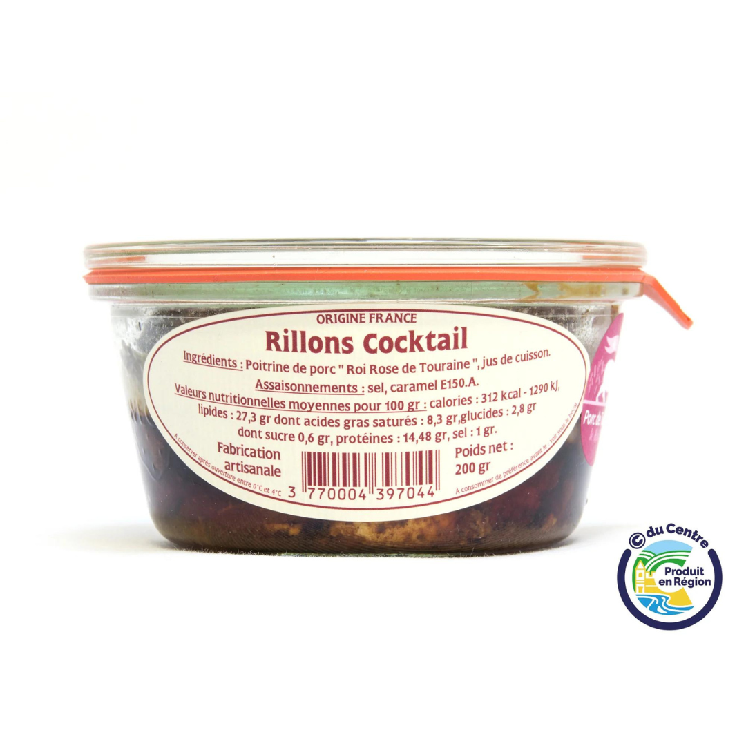 Rillons Cocktail - Le panier de Jean-Louis - Le panier de Jean-Louis